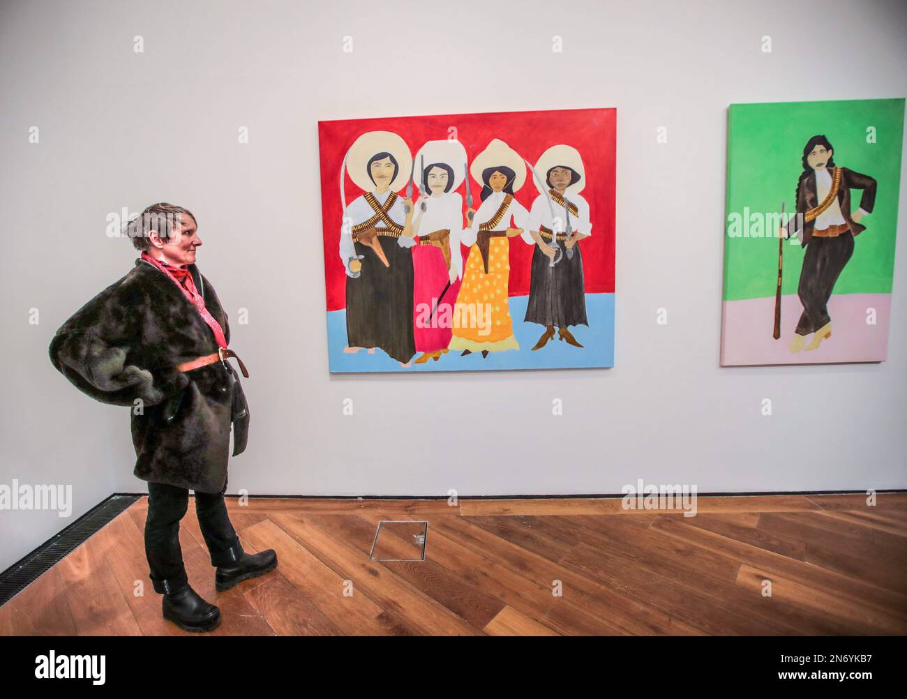 Colchester Essex, 10. Februar 2023 BIG WOMEN, Firstsite Gallery zeigt ...