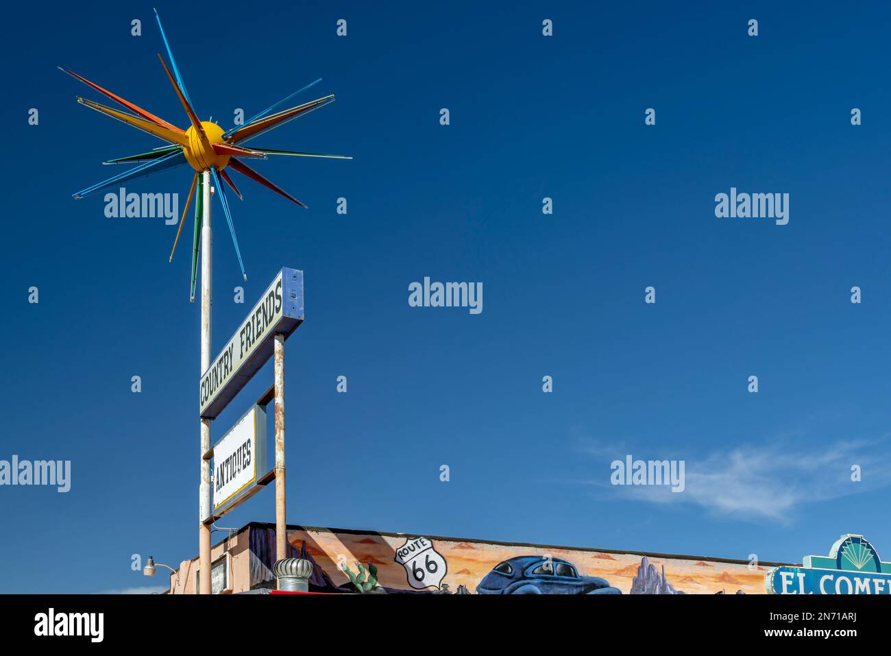 Route 66 karte -Fotos und -Bildmaterial in hoher Auflösung – Alamy