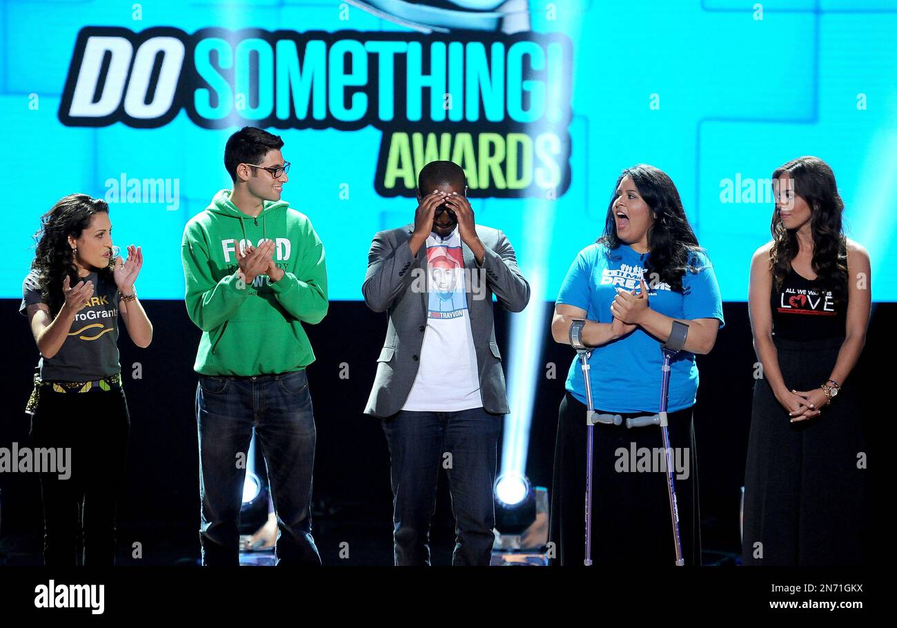From left, nominees Sasha Fisher of Spark Microgrants, Ben Simon of ...
