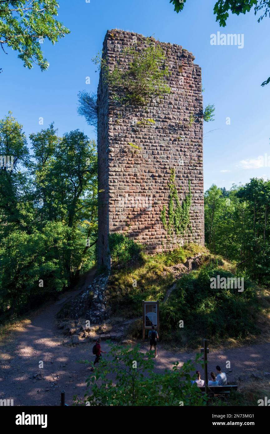 Chateau du nideck im elsass elsass -Fotos und -Bildmaterial in hoher ...