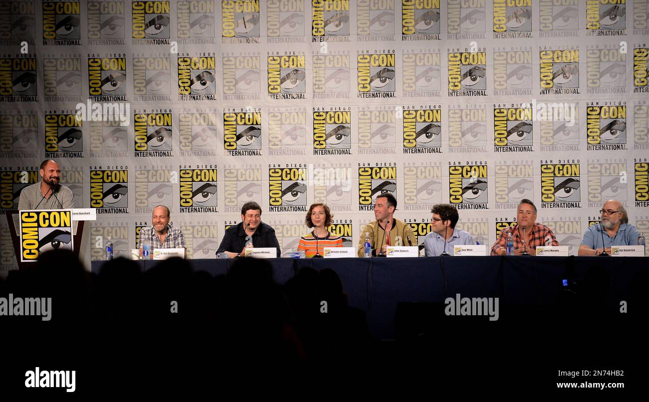 From left, creator/executive producer Loren Bouchard, actors H. Jon ...