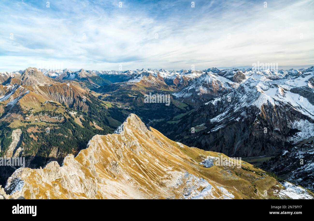 Alpen Auf Der Karte