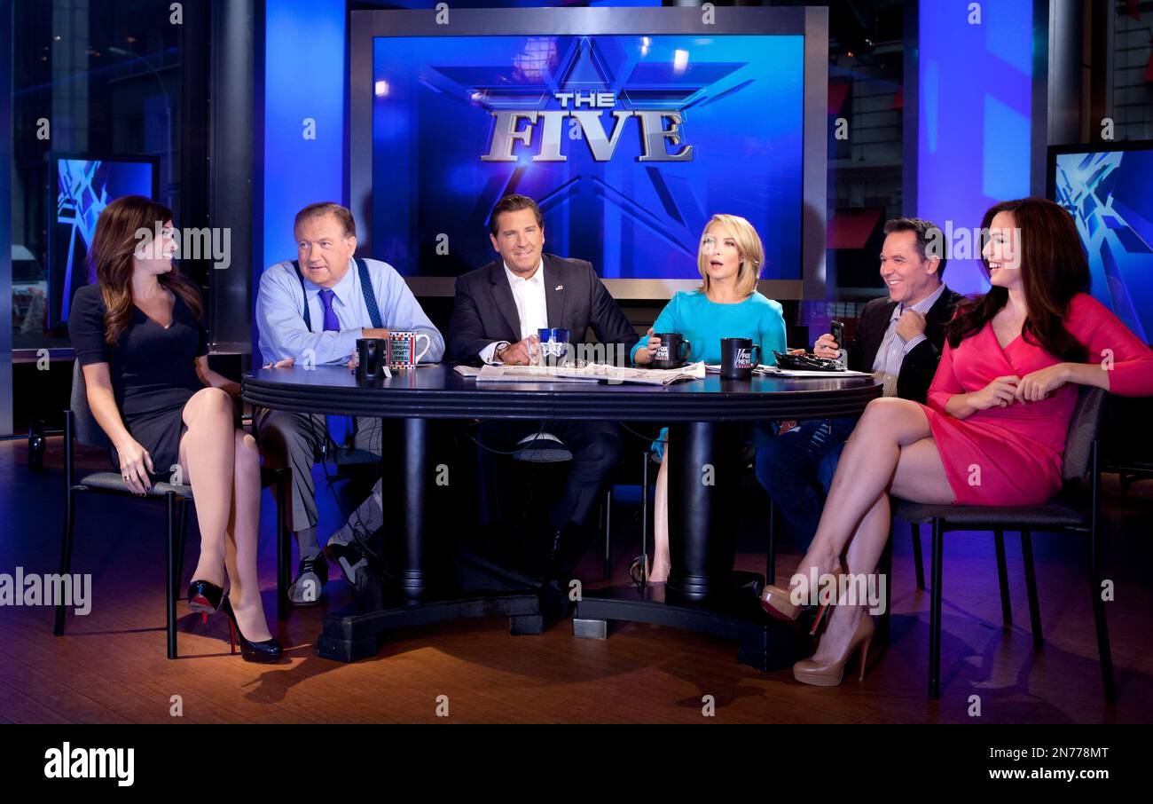 From left, Kimberly Guilfoyle, Bob Beckel, Eric Bolling, Dana Perino ...