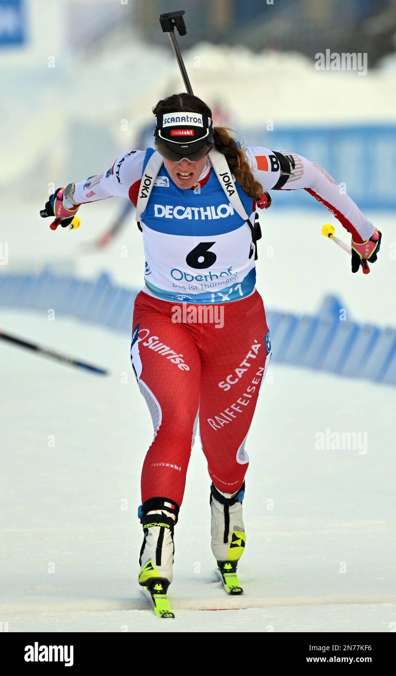 Oberhof, Deutschland. 10. Februar 2023. Biathlon: Weltmeisterschaft ...