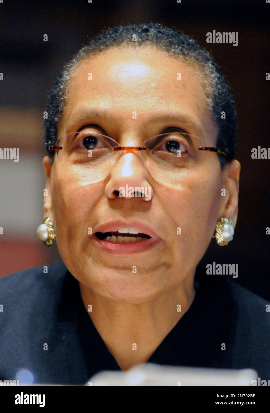 Court of Appeals judge Sheila Abdus-Salaam during her swearing-in ...