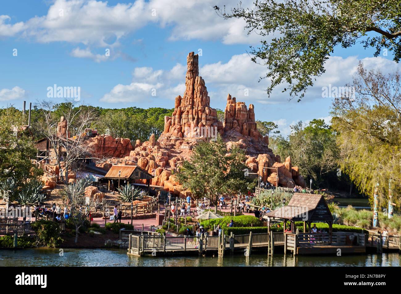 Bay Lake, Florida, USA. 03. Februar 2023: Magic Kingdom Weekends Walk ...