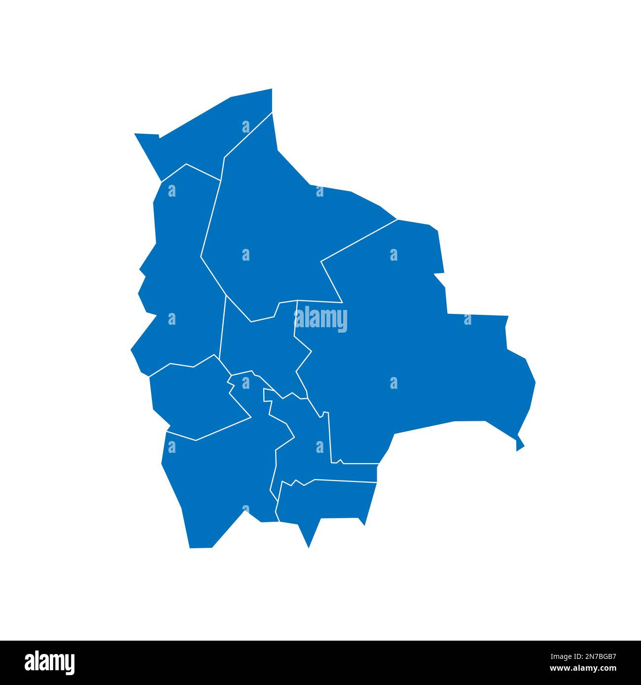 Bolivia blank map -Fotos und -Bildmaterial in hoher Auflösung – Alamy