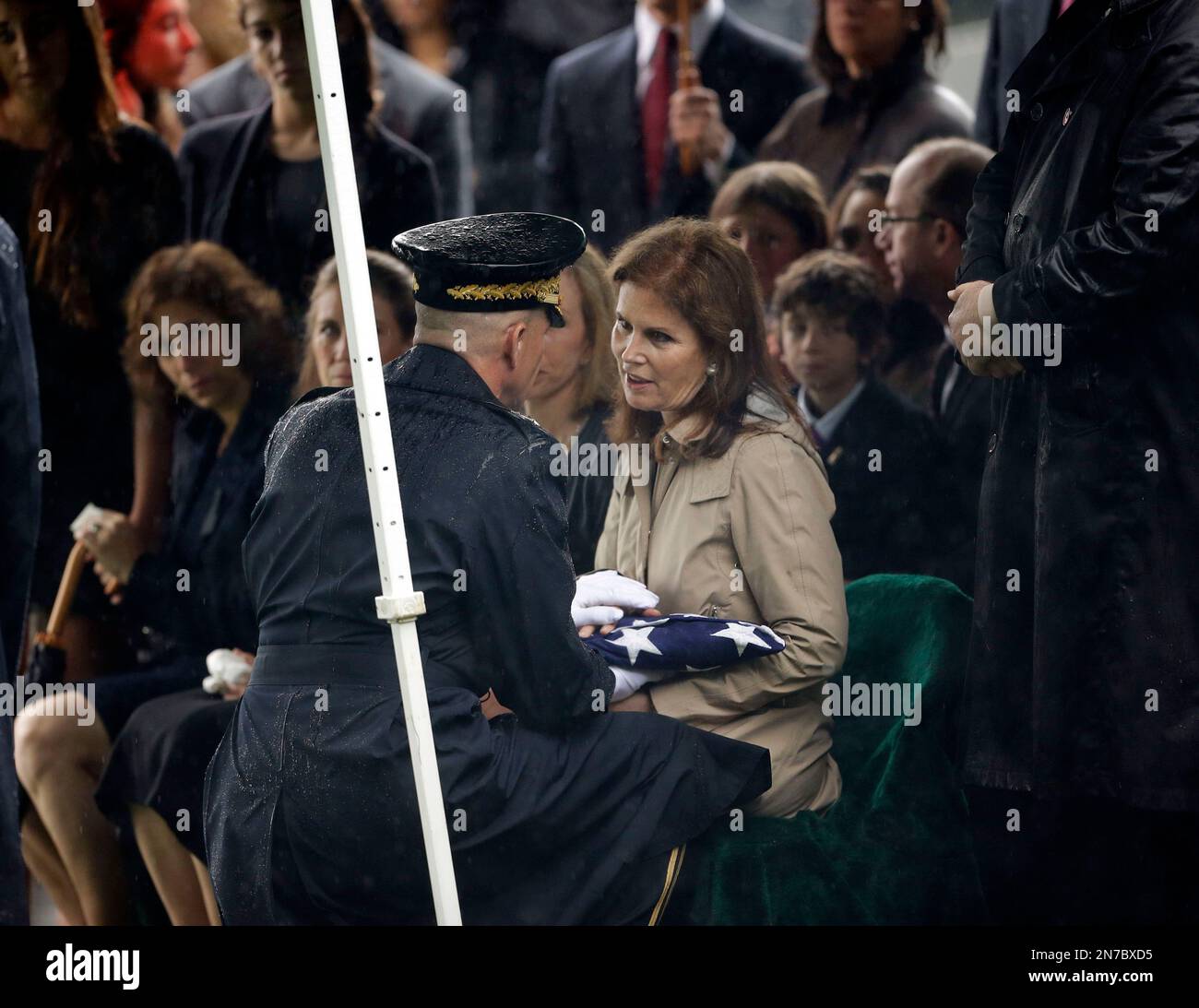 Bonnie Englebardt Lautenberg, seated, right, widow of the late New ...