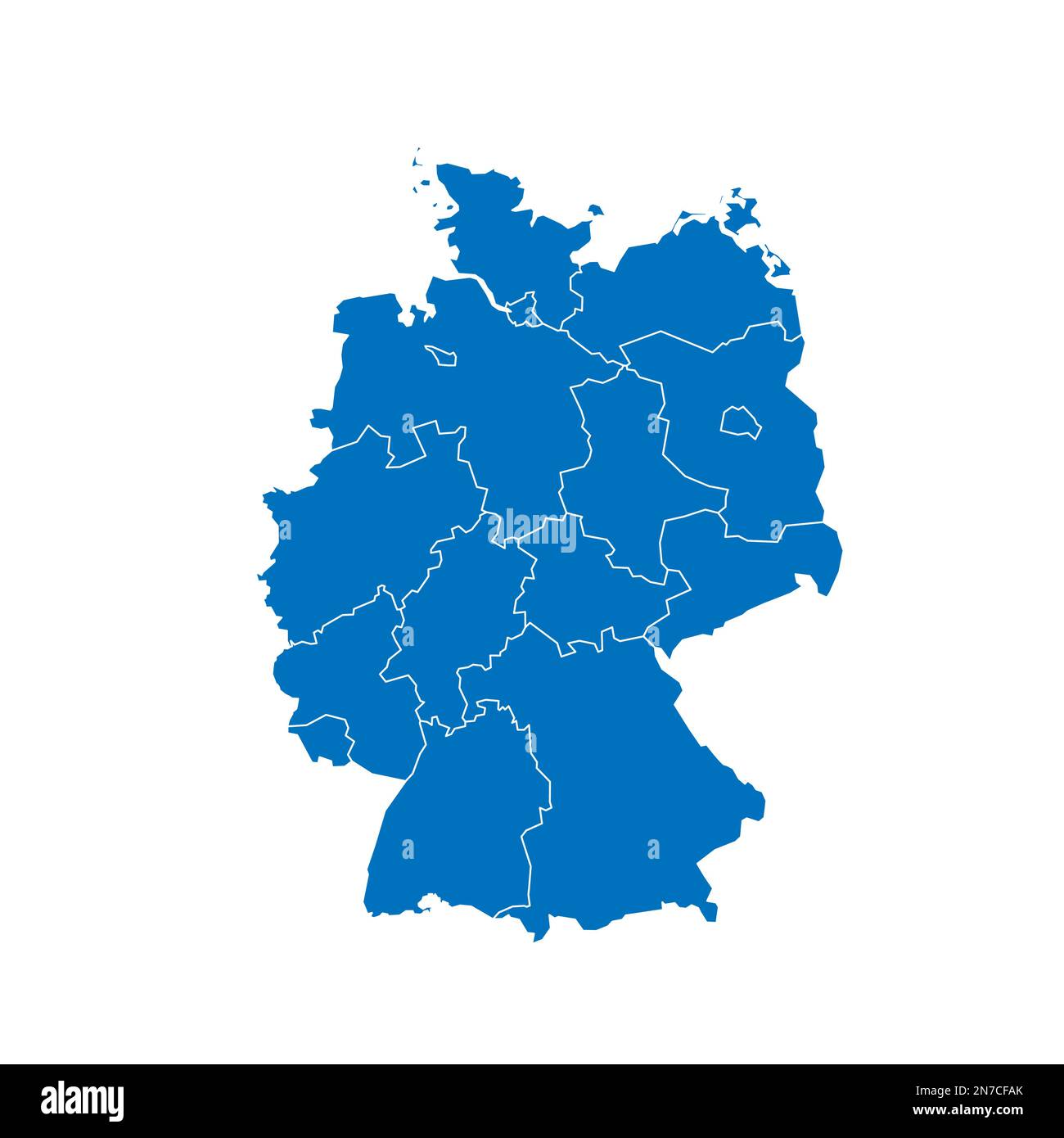 German states europe map Stock-Vektorgrafiken kaufen - Seite 2 - Alamy
