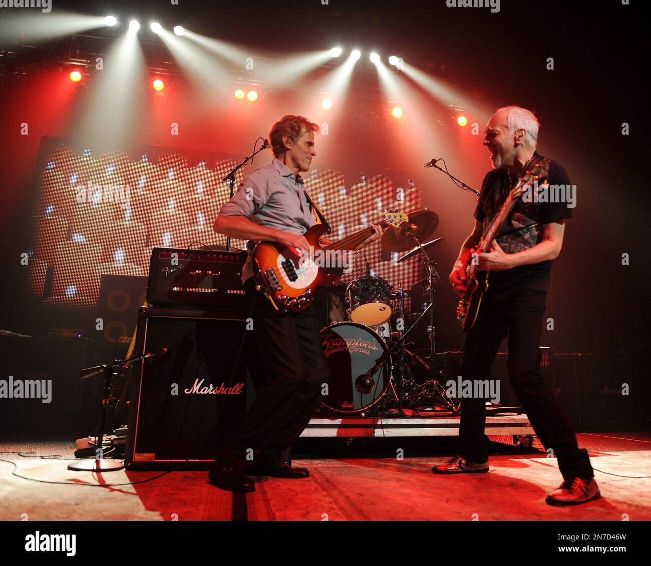 Peter Frampton performs during the Peter Frampton Guitar Circus at the ...