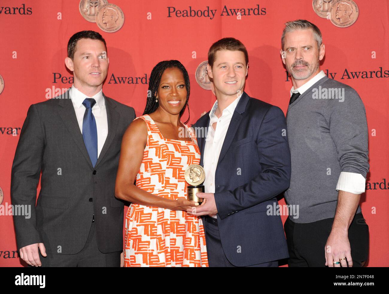 "Southland" cast members, from left, Shawn Hatosy, Regina King, Ben McKenzie and C. Thomas ...