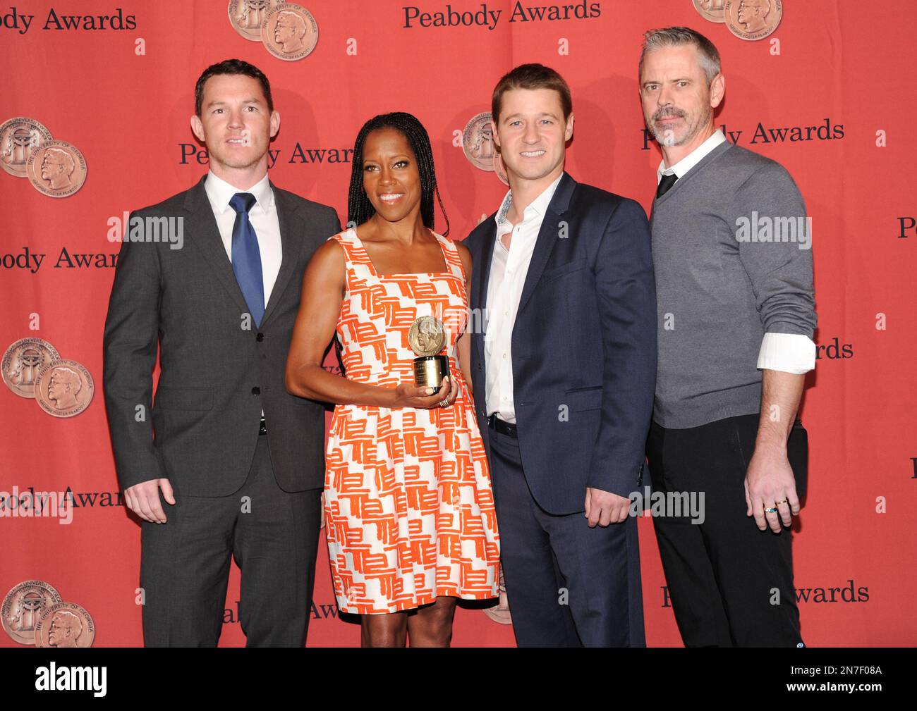 "Southland" cast members, from left, Shawn Hatosy, Regina King, Ben McKenzie and C. Thomas ...