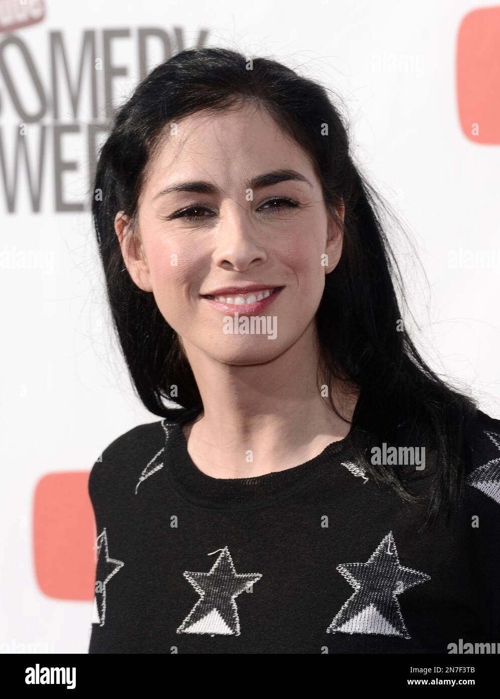 Actress Sarah Silverman arrives at YouTube Comedy Week's "The Big Live ...