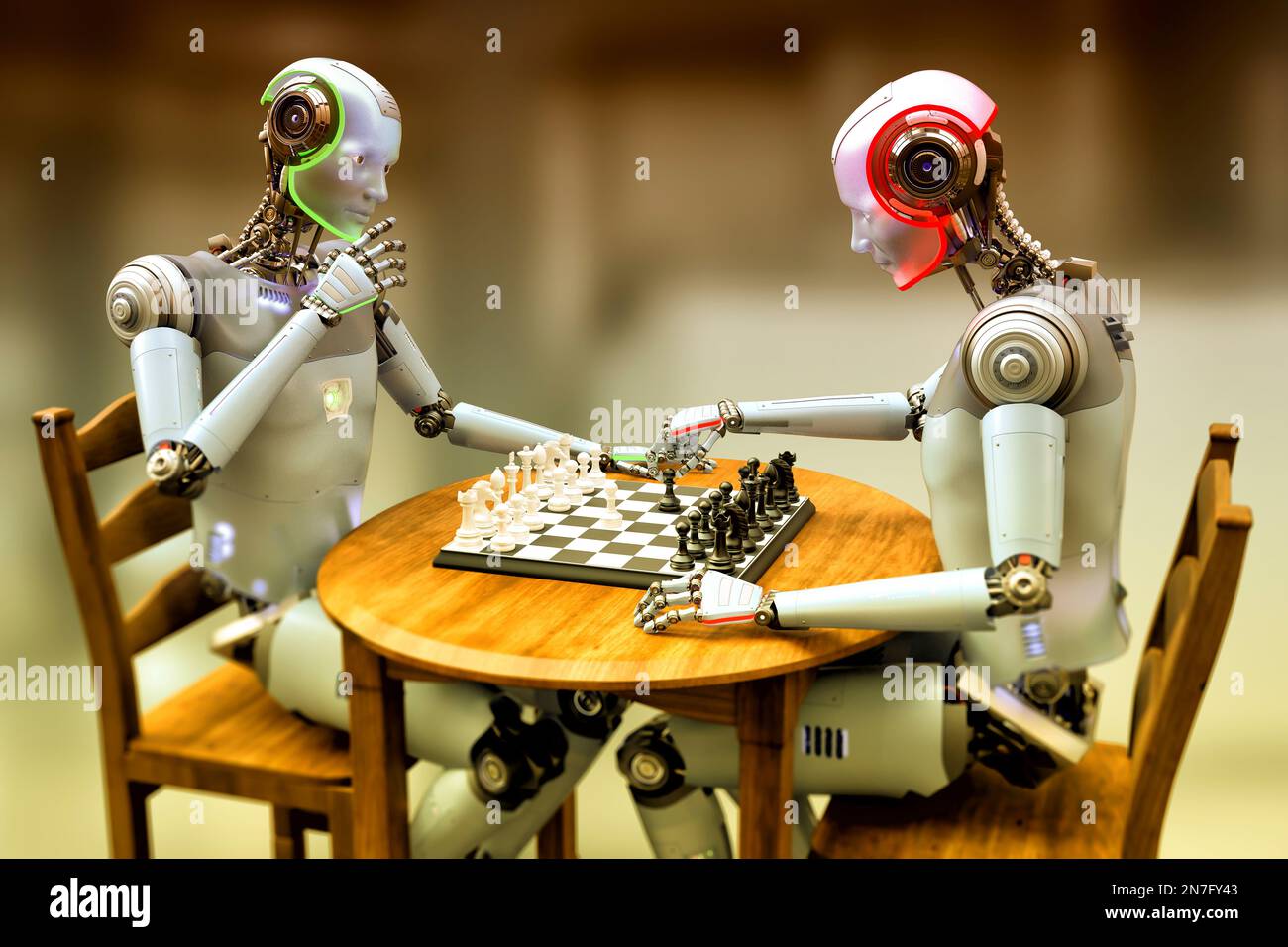 Chess robot -Fotos und -Bildmaterial in hoher Auflösung – Alamy