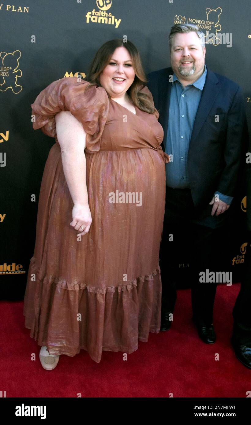Hollywood, Kalifornien, USA 10. Februar 2023 Schauspielerin Chrissy Metz und Schriftstellerin ...