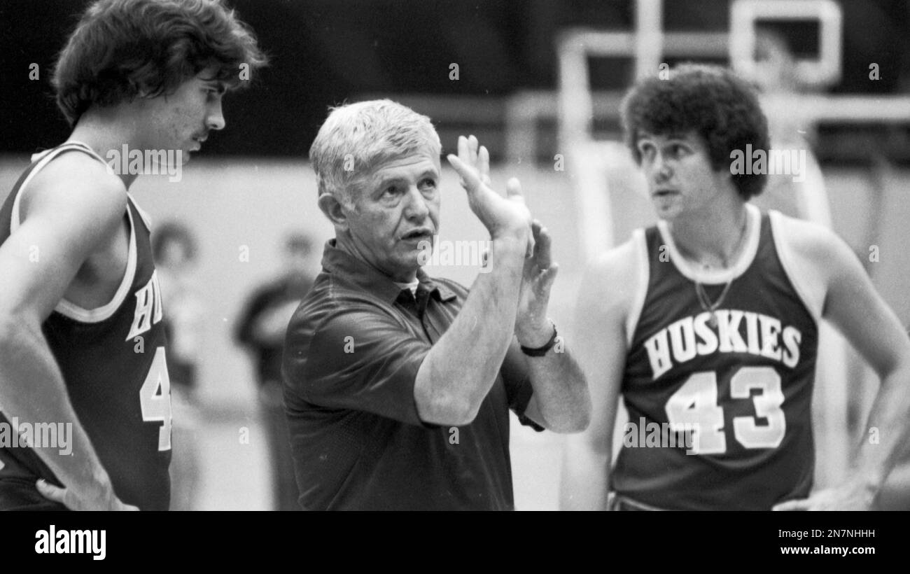 FILE - In this Oct. 13, 1977, file photo, Washington coach Marv ...