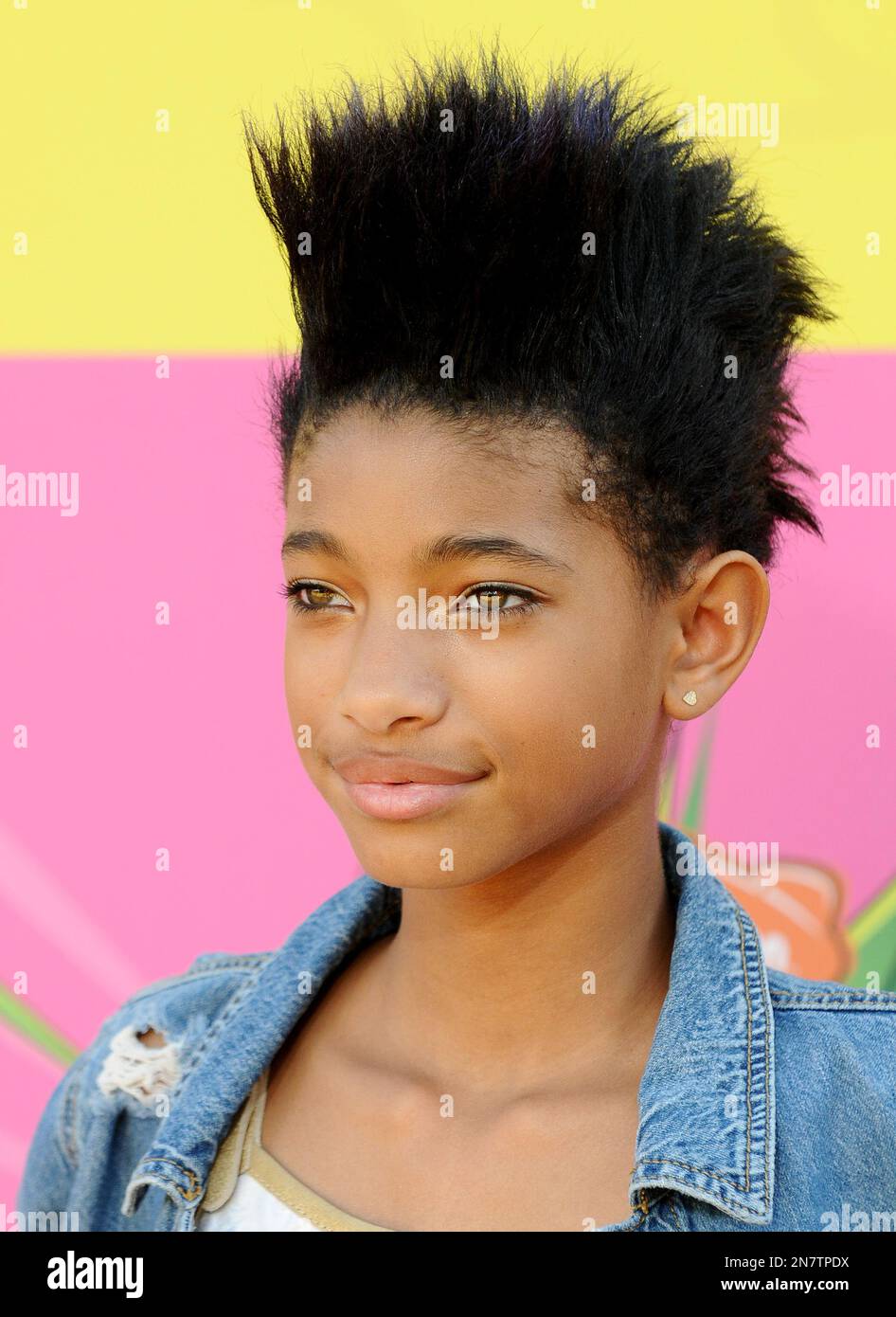 Actress/Pop singer Willow Smith arrives at the 26th annual Nickelodeon ...
