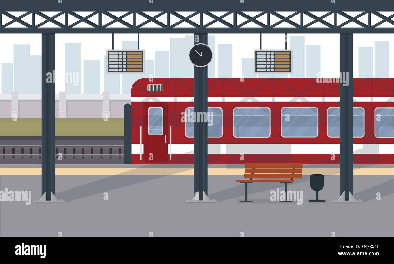 Altstadt mit bahnhof Stock-Vektorgrafiken kaufen - Alamy