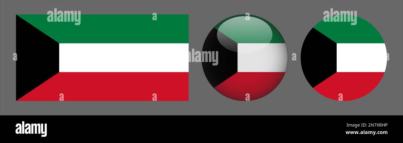 Kuwaiti flag -Fotos und -Bildmaterial in hoher Auflösung – Alamy