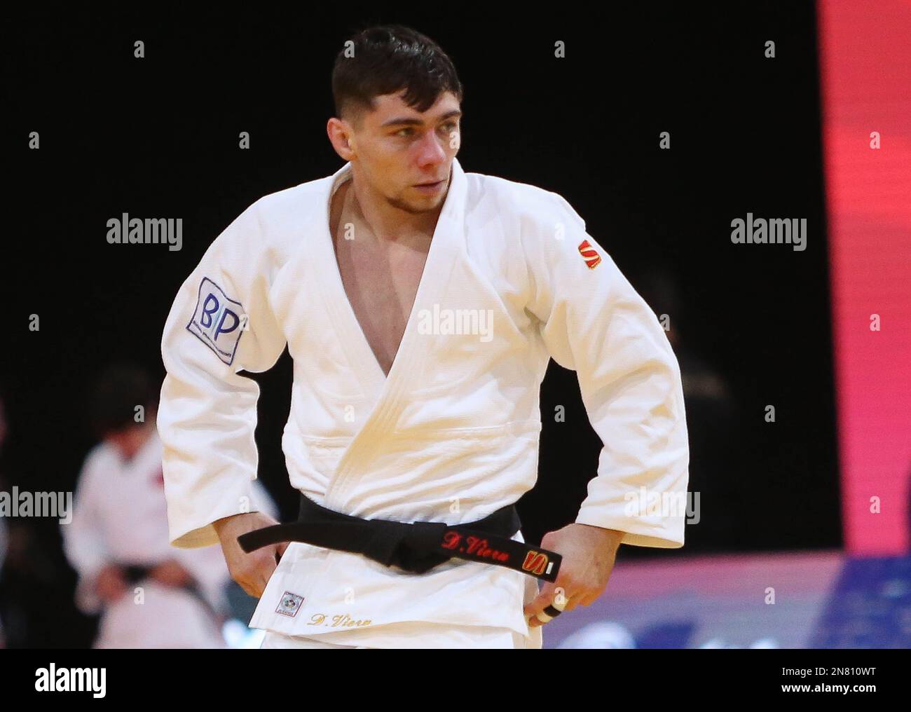 Denis Vieru von Moldavia während des Judo Paris Grand Slam 2023 am 4 ...