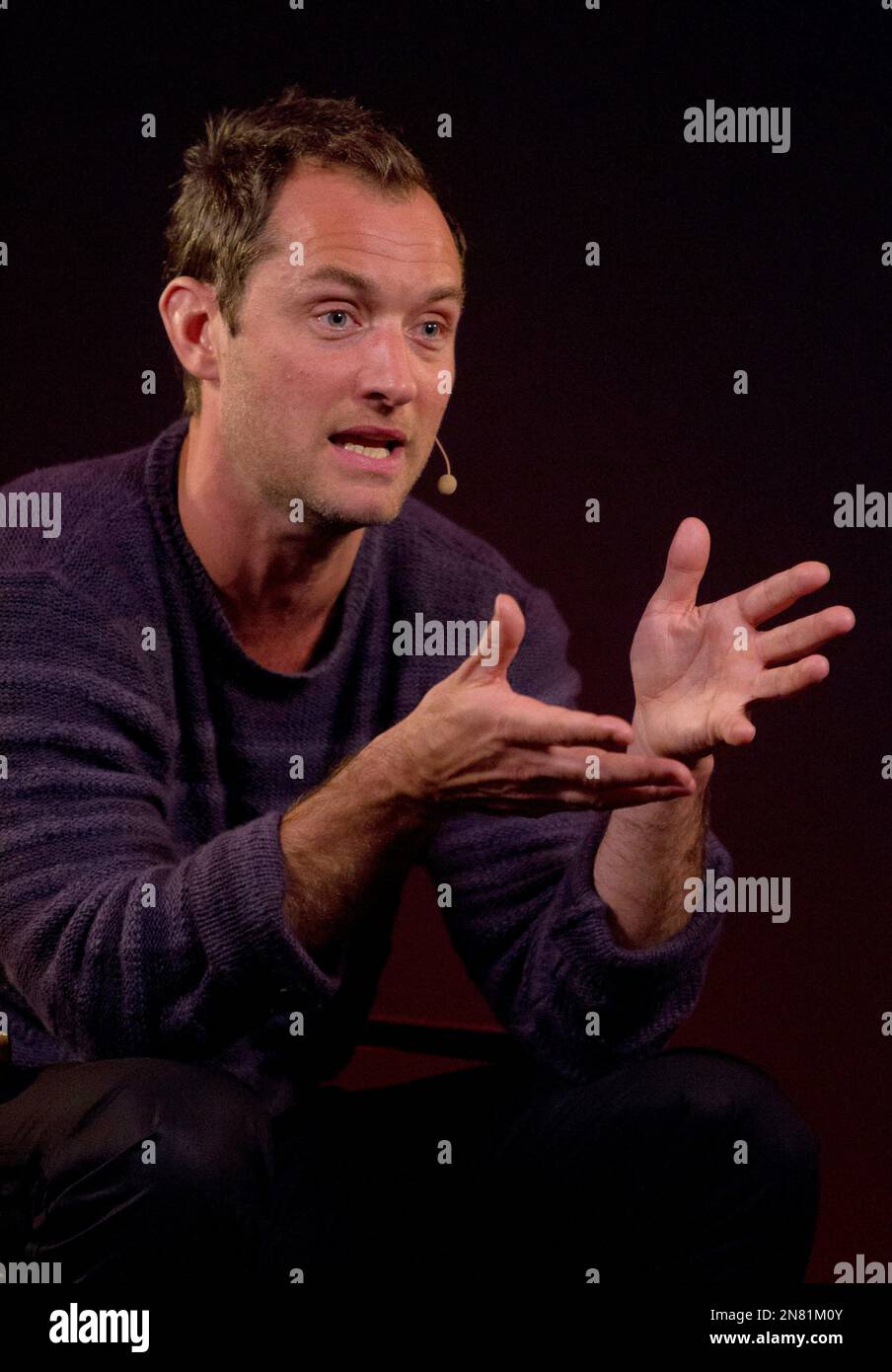British actor Jude Law talks about his role in the new Steven ...