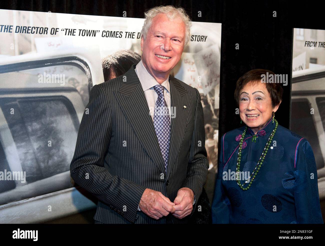FILE - In this Wednesday, Oct. 10, 2012 file photo, former Canadian Ambassador Ken Taylor and ...