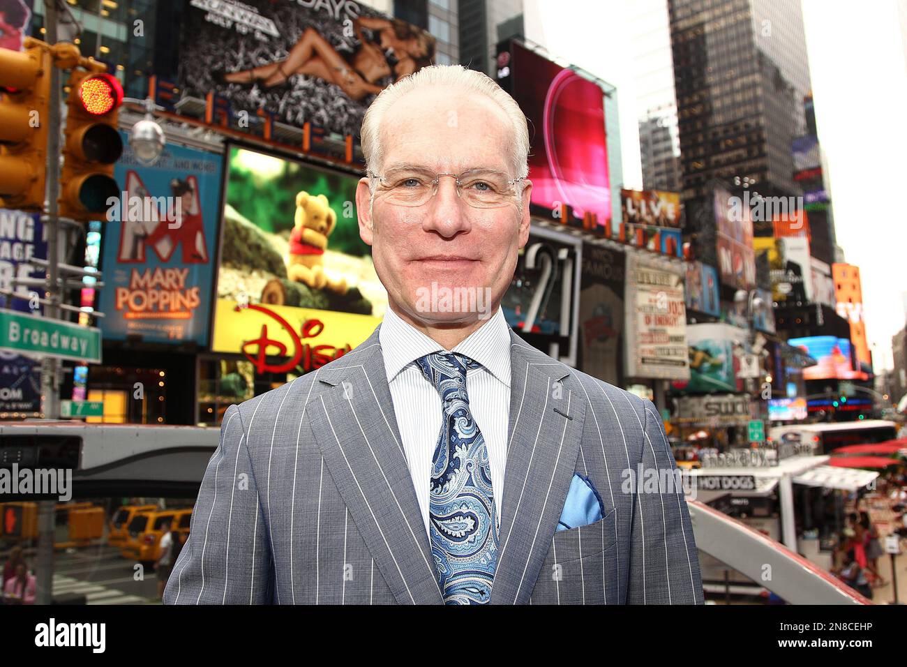 FILE - This July 19, 2012 file photo shows host Tim Gunn poses for a ...