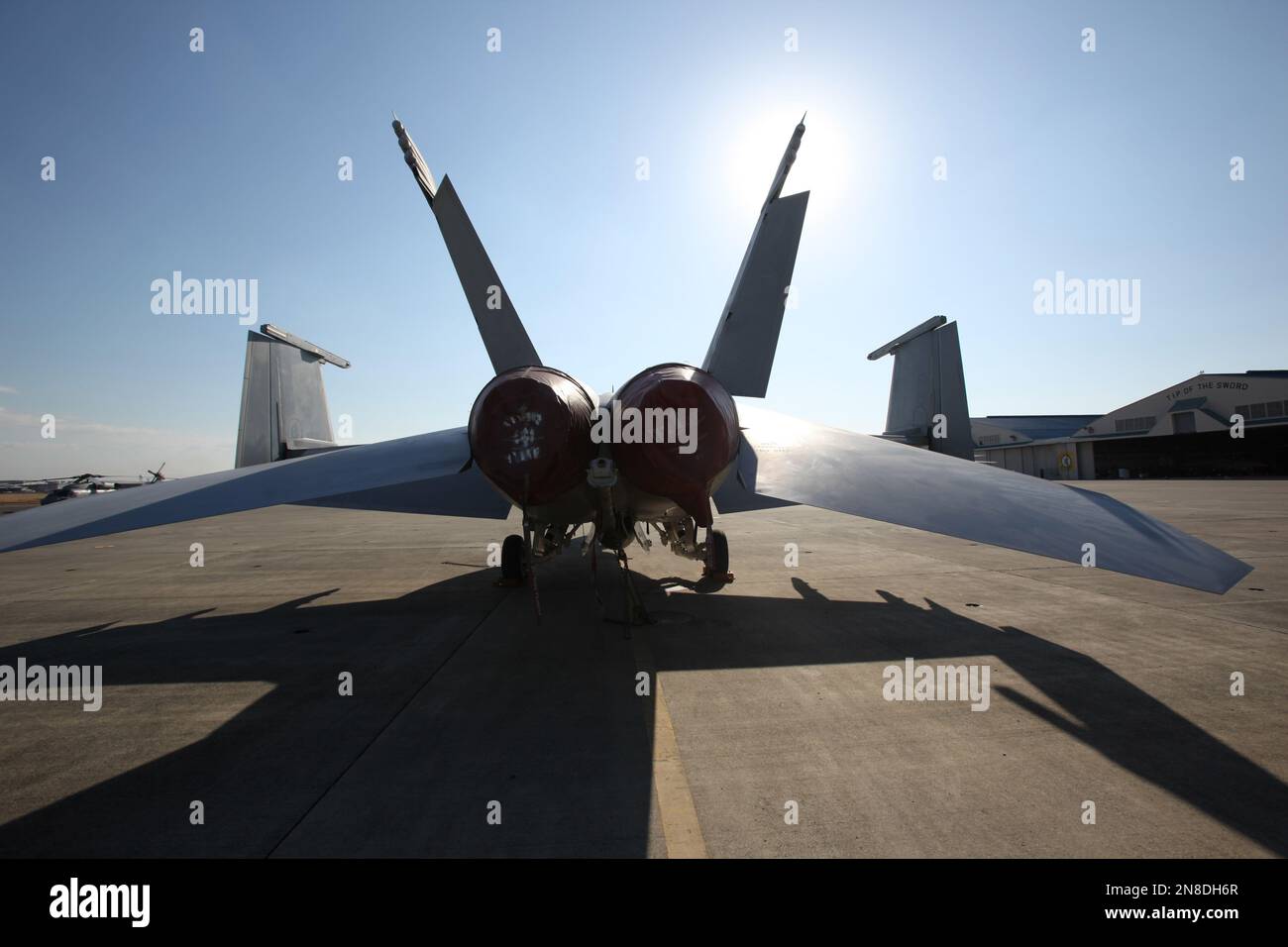 This photo taken on Thursday, Dec. 20, 2012, shows the rear view of an ...