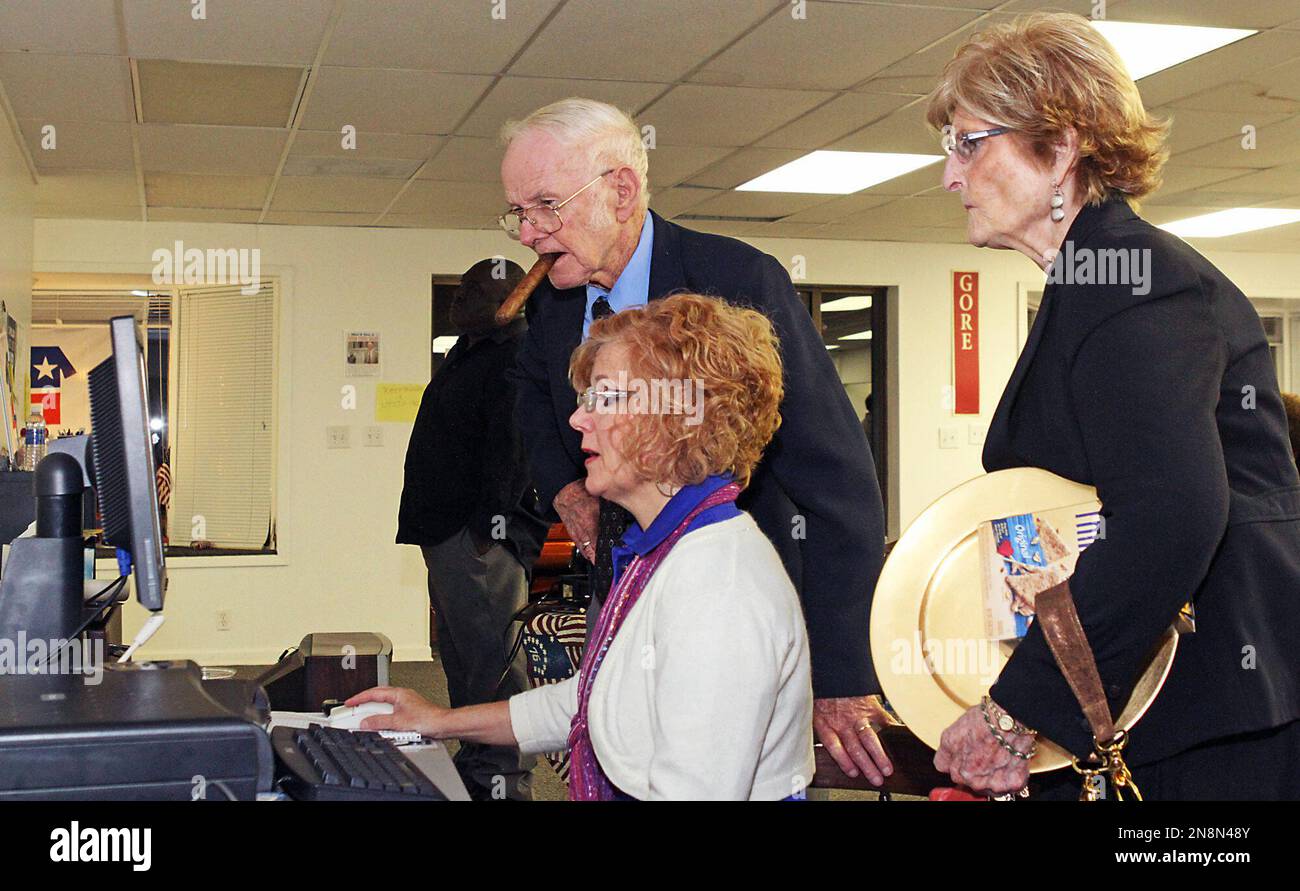 Democratic senate candidate Albert N. Gore Jr., reviews election ...