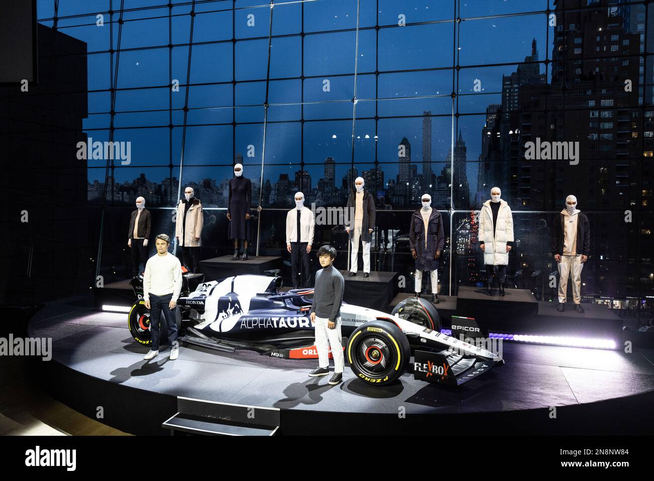 Fashion met Formula One in New York City as Scuderia AlphaTauri ...