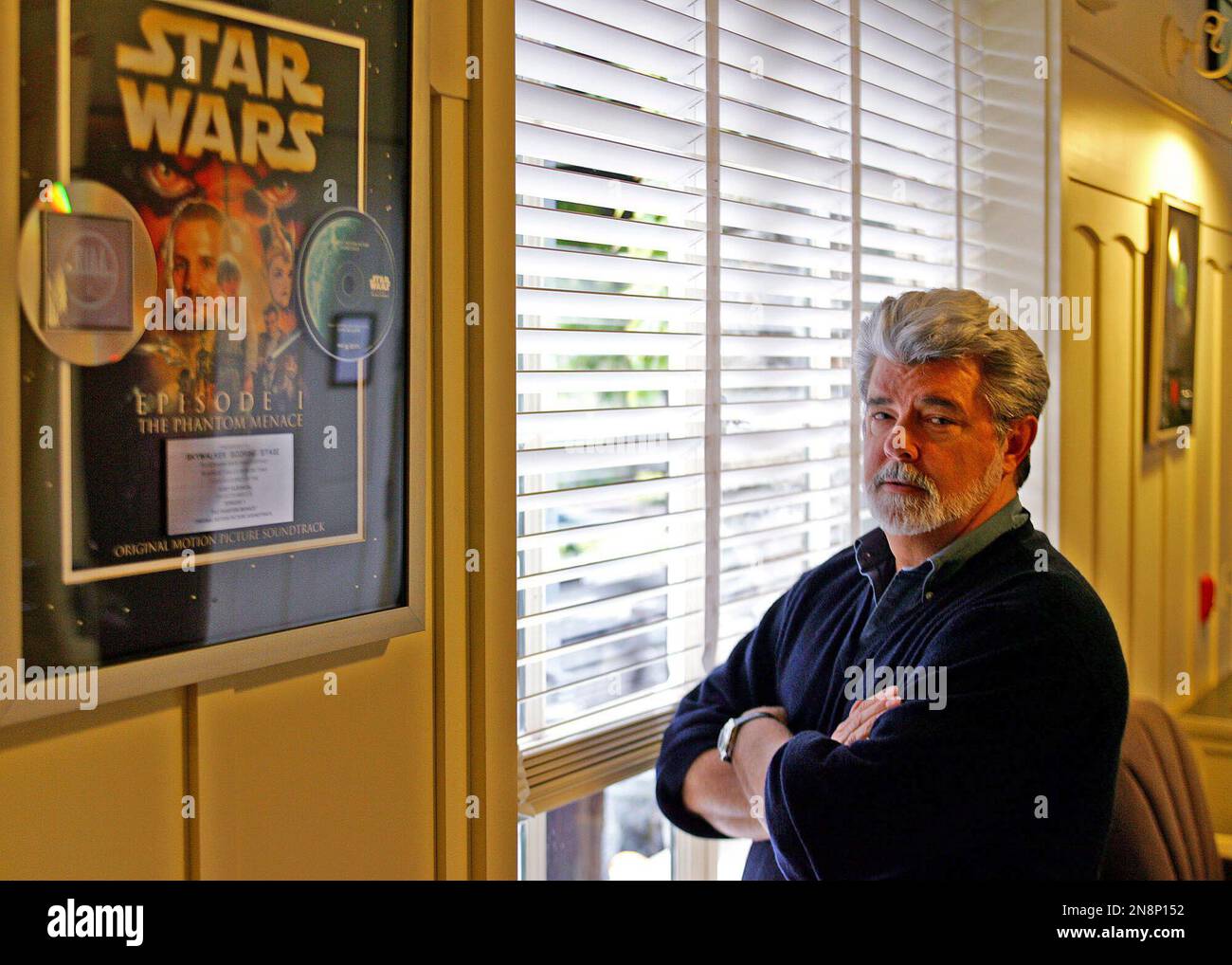 FILE - In this May 4, 2005 file photo, George Lucas, director of "Star ...