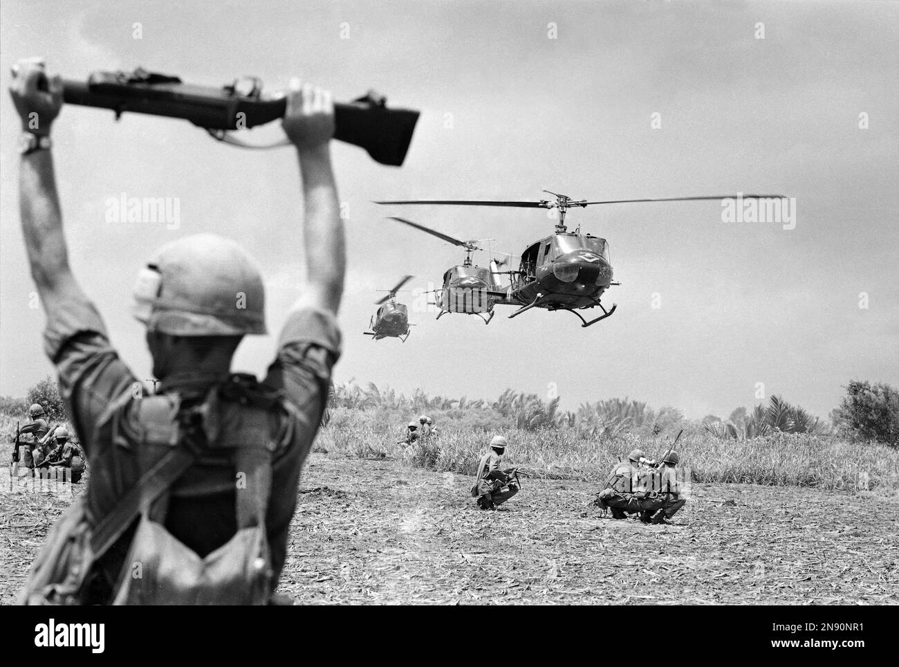 A U.S. soldier of the 9th Infantry Division uses an M79 grenade ...