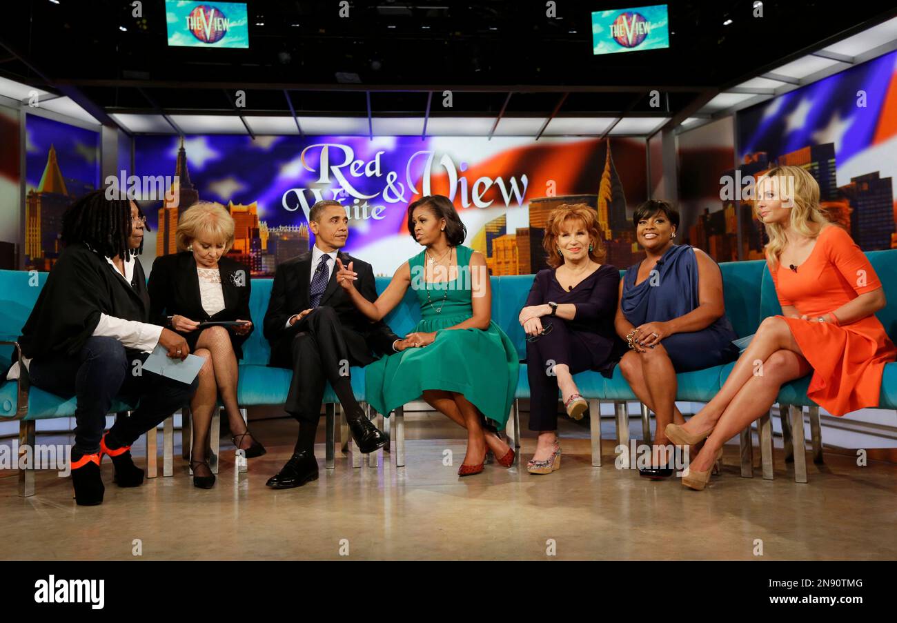 President Barack Obama and first lady Michelle Obama appear on the ABC ...