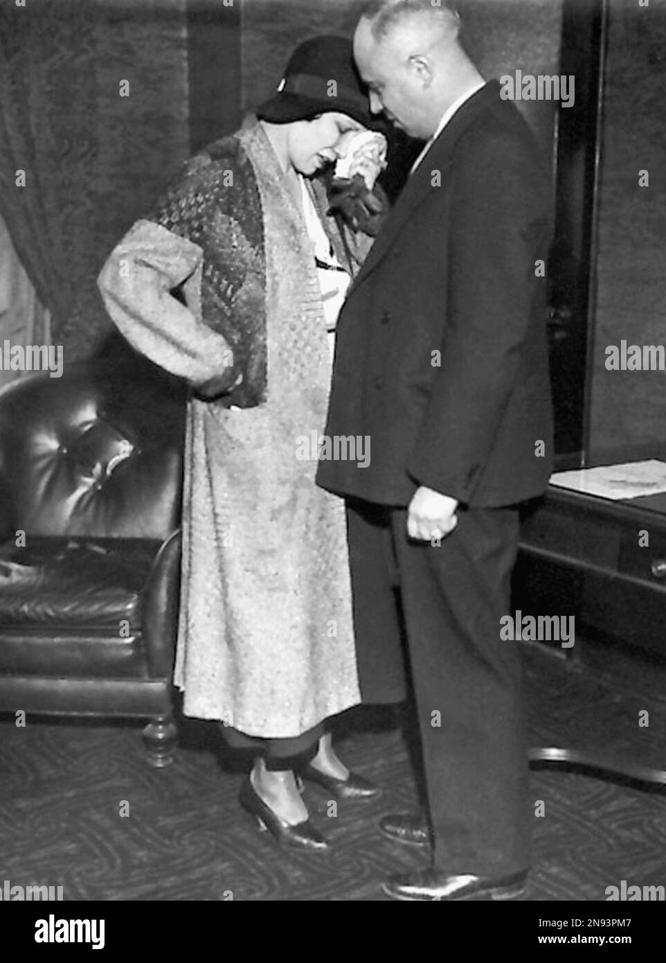 Lottie Kriesberg Coll, widow of slain New York gangster Vincent Coll ...