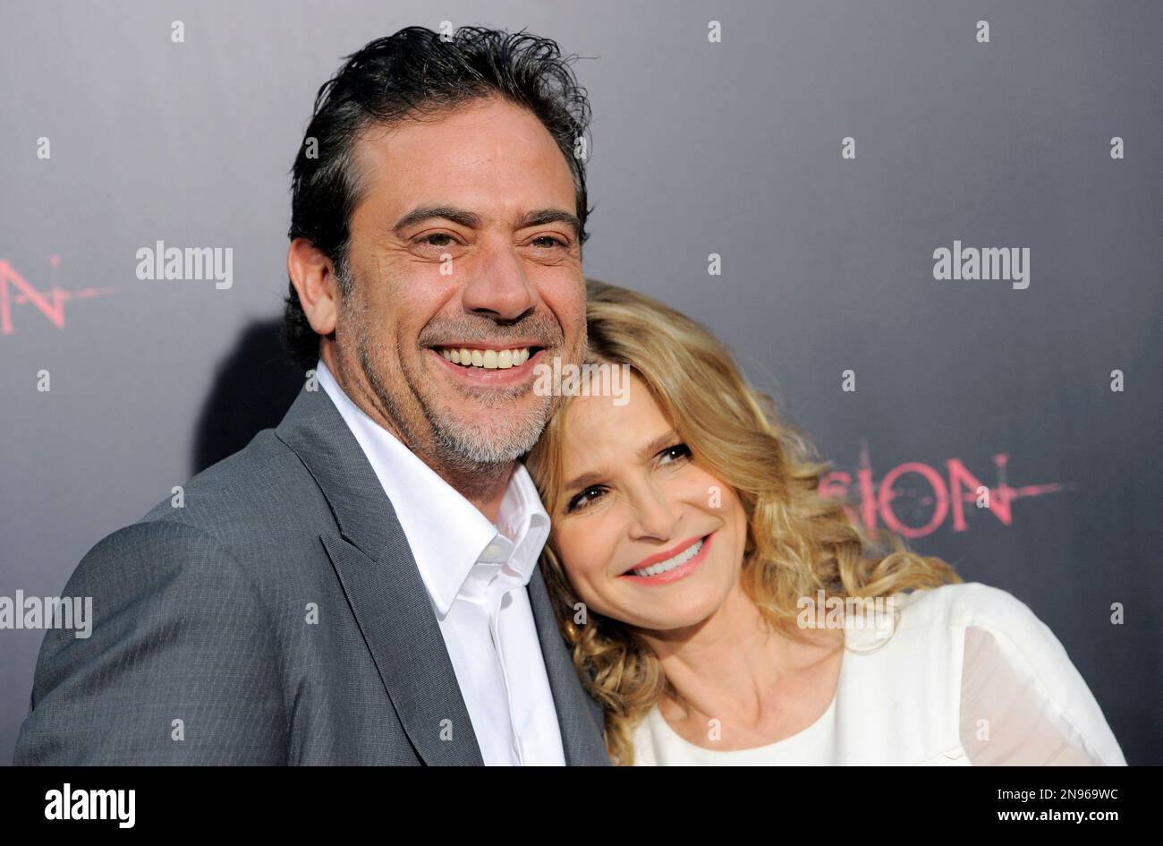 Jeffrey Dean Morgan, left, and Kyra Sedgwick, cast members in "The ...