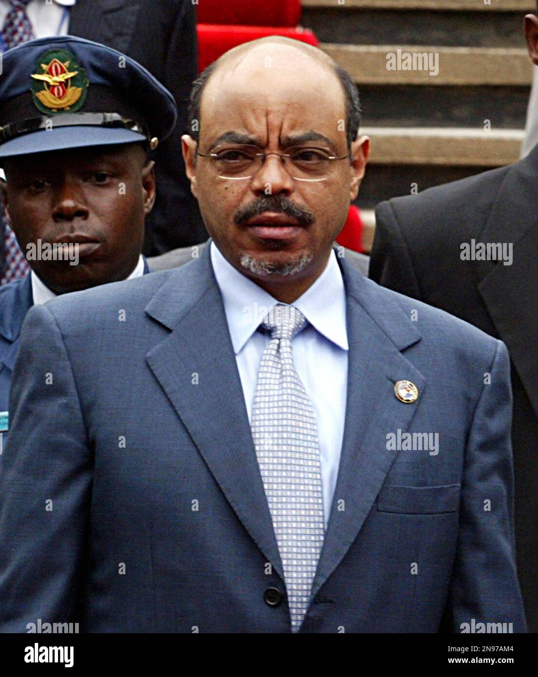 FILE - In this May 21 2007 file photo, Ethiopian Prime Minister Meles ...