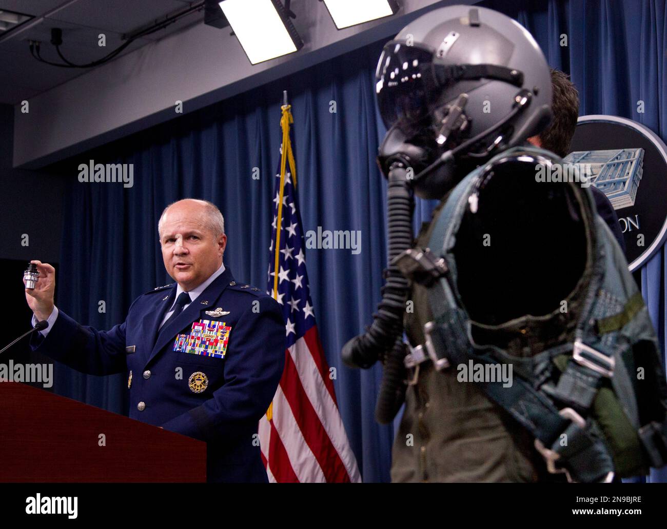Air Combat Command's director of operations Maj. Gen. Charlie Lyon ...