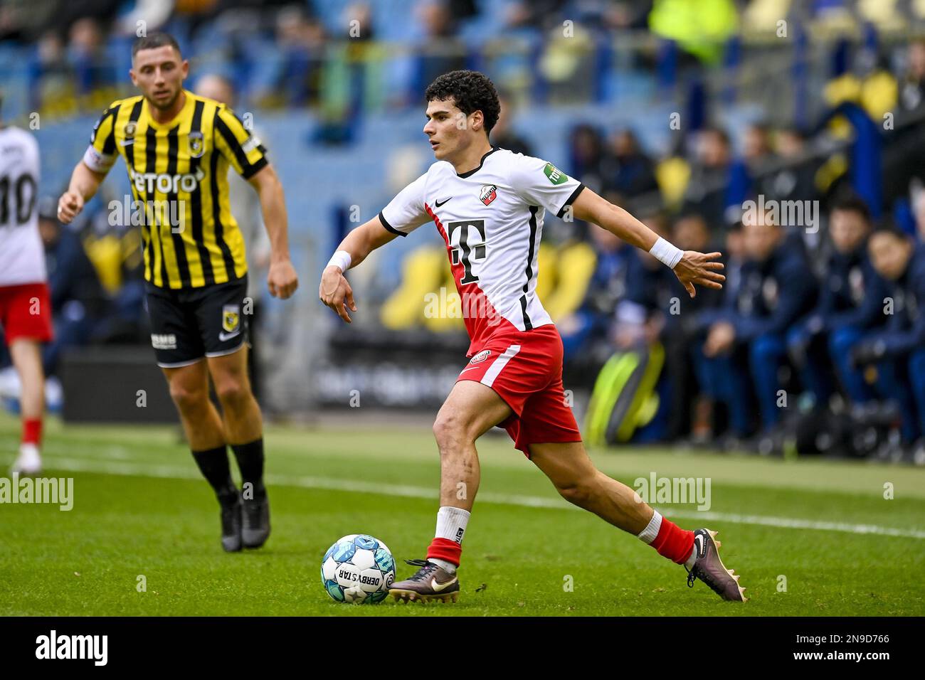 ARNHEM, 12-02-2023, GelreDome, niederländischer Eredivisie Fußball ...