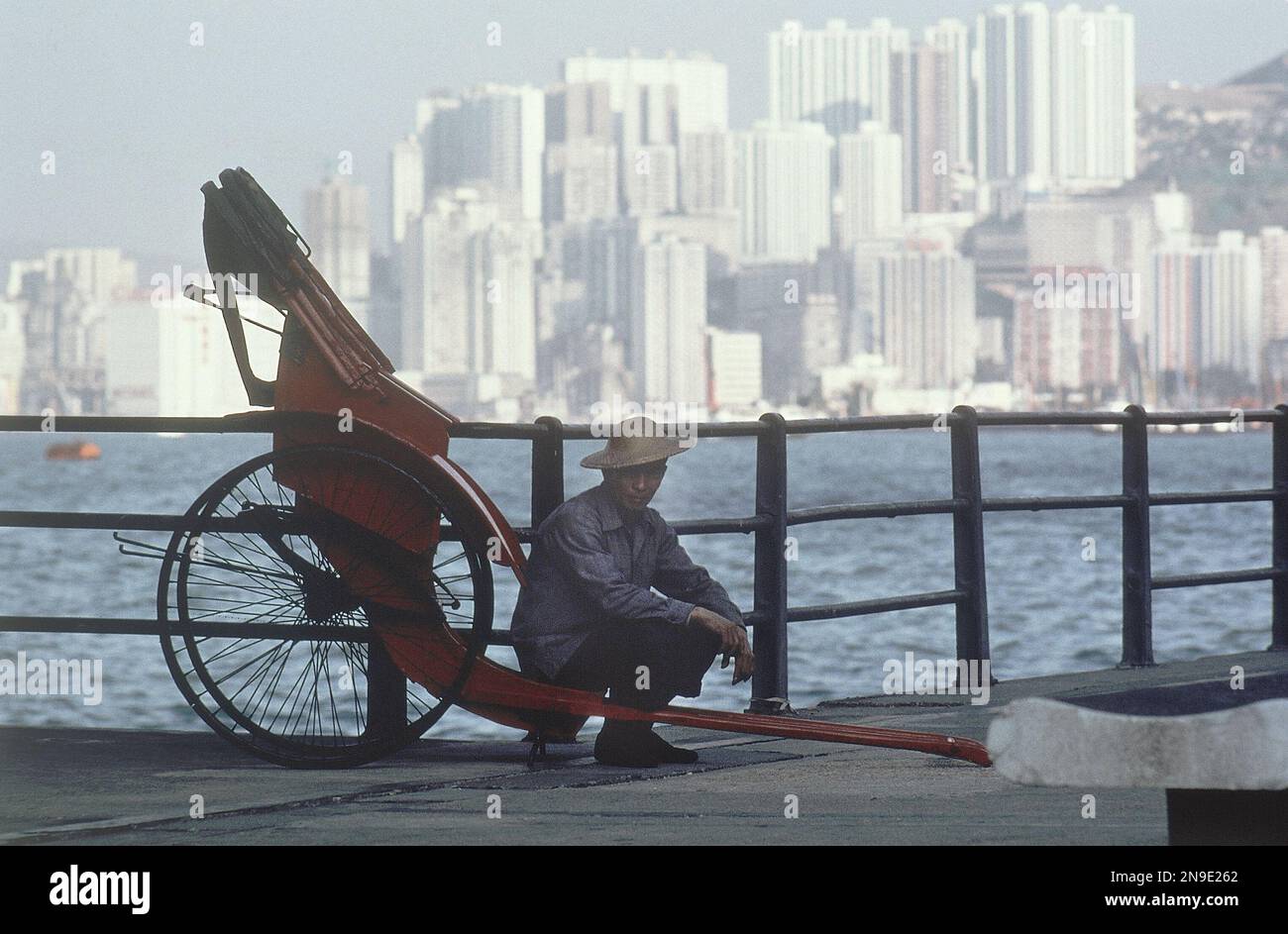 About 20 rickshaws still operate in Hong Kong which service mainly ...