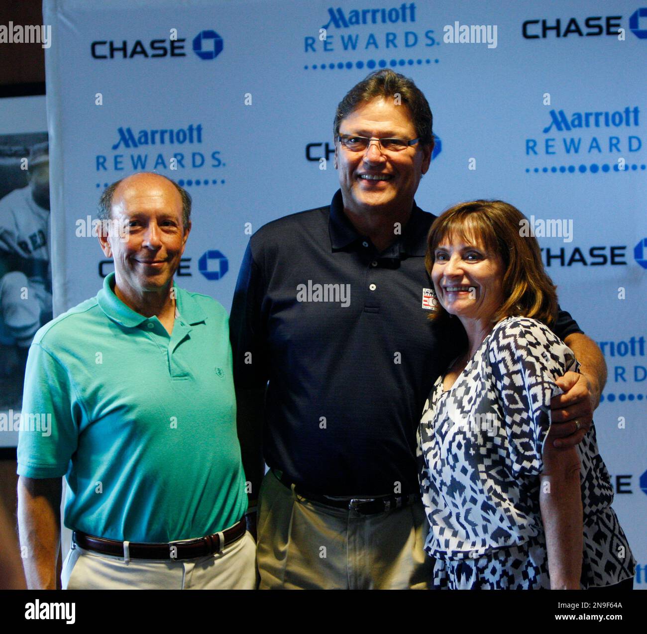 Baseball legend Carlton "Pudge" Fisk arrives at the Marriott Rewards ...