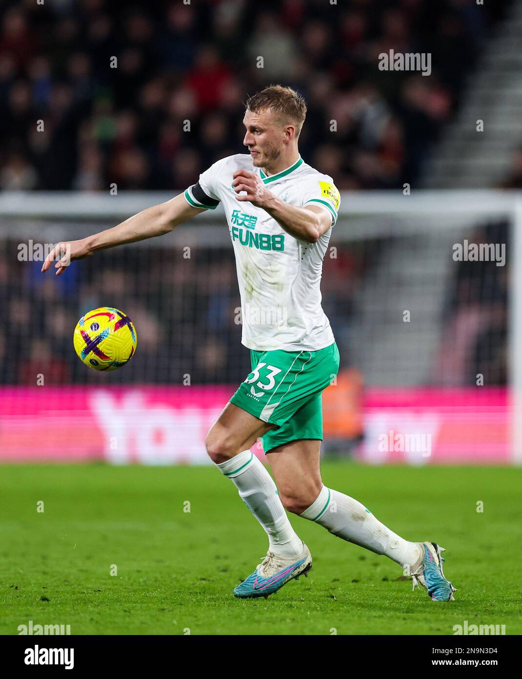 Dan Burn von Newcastle United in Aktion während des Premier League ...