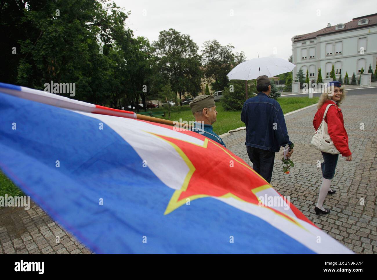A supporter of the late Yugoslav communist president Josip Broz Tito ...