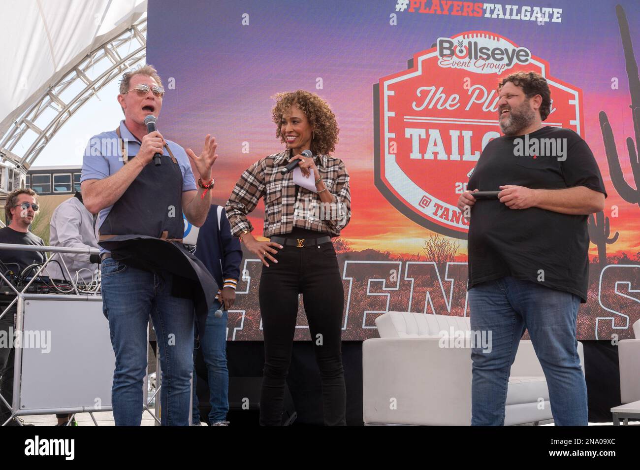 IMAGE DISTRIBUTED FOR BULLSEYE EVENT GROUP - From left, Chef Bobby Flay ...