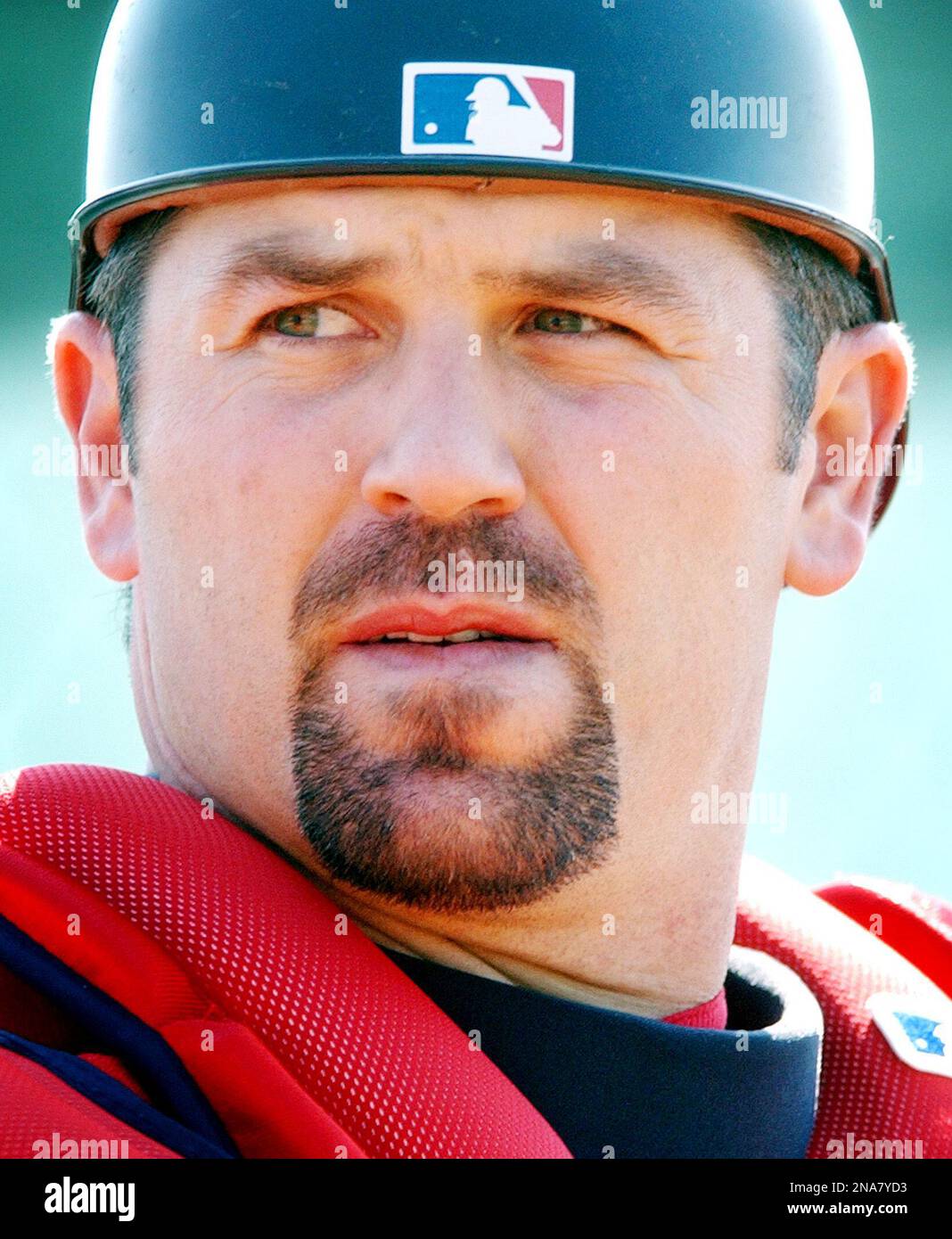 FILE - In this Feb. 18, 2005 file photo, Boston Red Sox catcher Jason ...