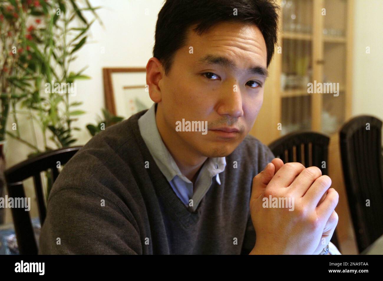 In this Jan. 20, 2012 photo, Daniel Kim poses for a photograph at his ...