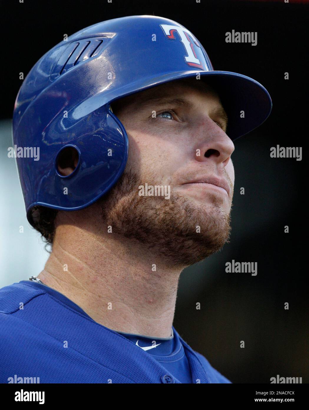 FILE - This June 24, 2011, file photo shows Texas Rangers' Josh ...