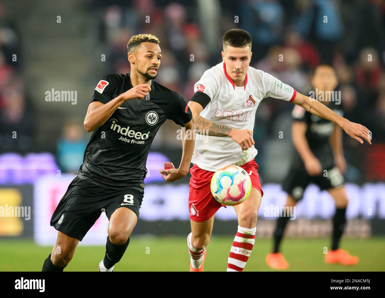 Links nach rechts Djibril SOW (F), Denis HUSEINBASIC (K) Duels, Action, Fußball 1. Bundesliga ...