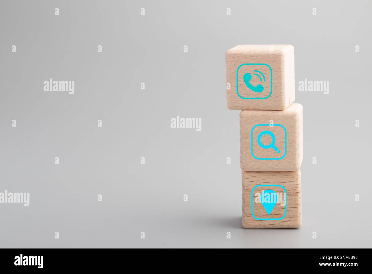 Website-Seite Kontakt zu uns oder E-Mail-Marketingkonzept ...