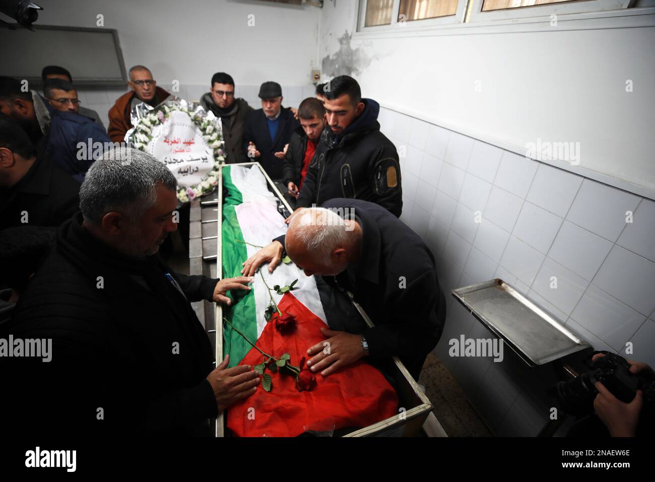 Gaza-Stadt. Palästina. 12. Februar 2023 Die Familie des ...