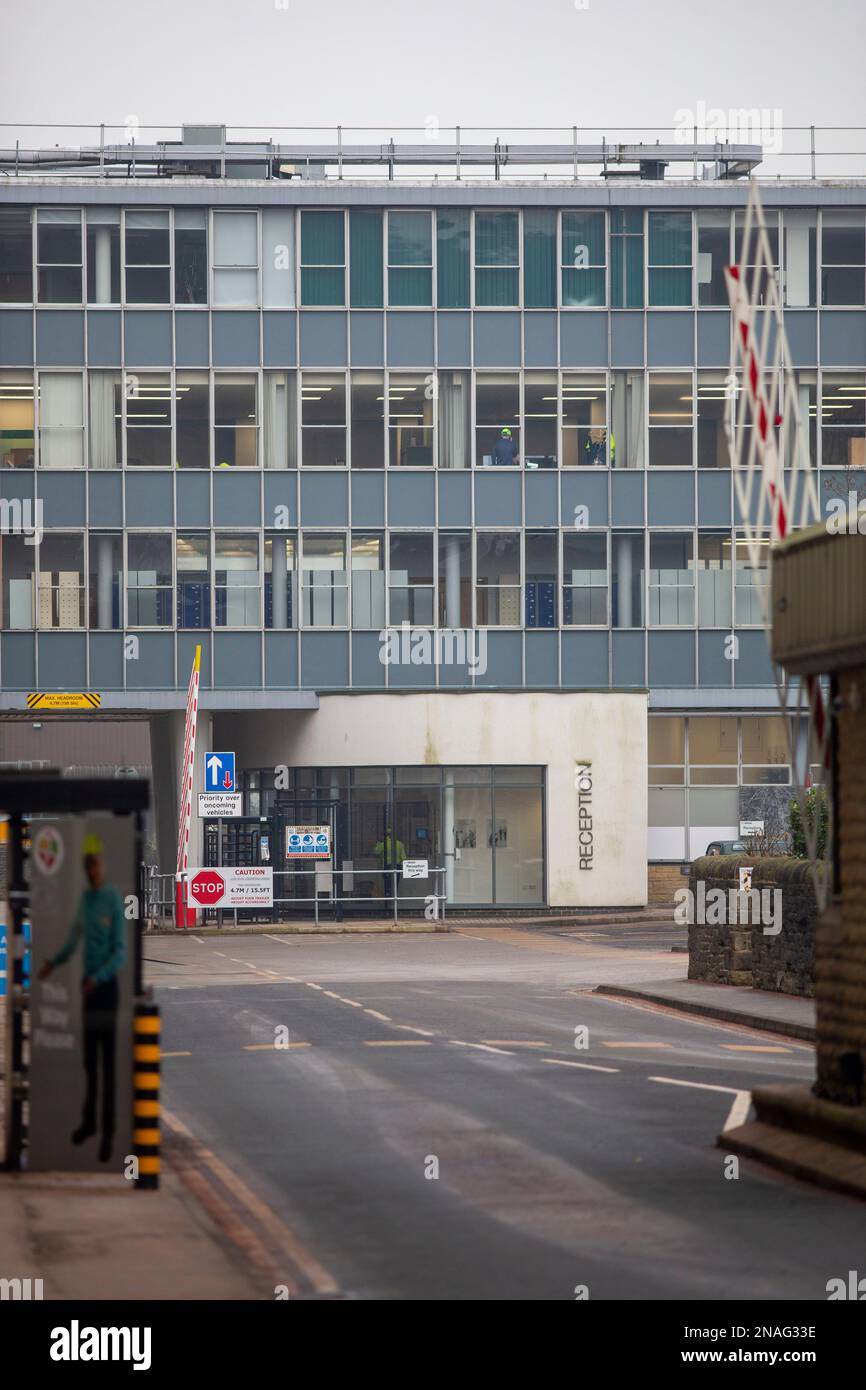 Nestle Halifax Factory, Halifax, UK, beherbergt die Quality Street, die ...